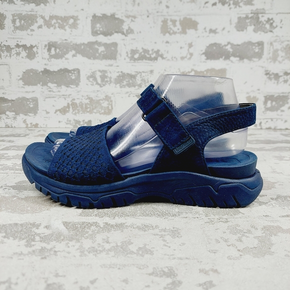 Bionica | Shoes | New Bionica Nacola Midnight Navy Ankle Strap Sandal W66 | Poshmark
